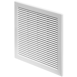 Magic Depot - 300mm x 300mm Square Louvered Vent White